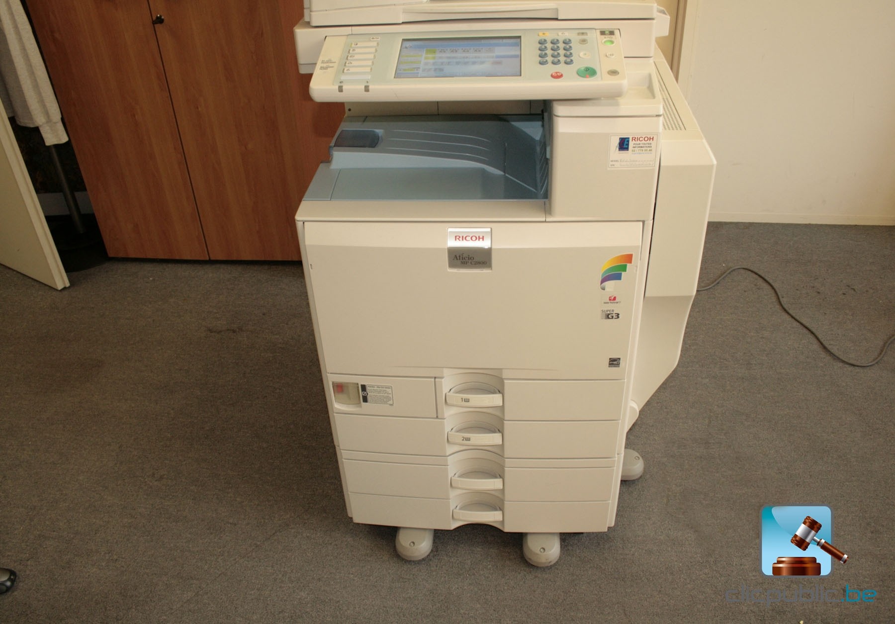 PRO Multi Functional laser color copier RICOH Aficio MP C2800 ...